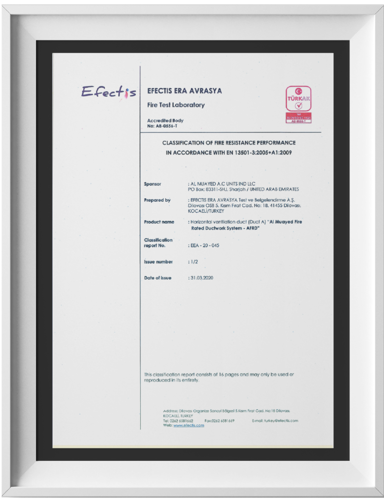 CERTIFICATES - Al Muayed LLC